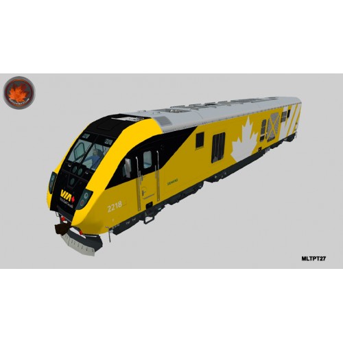 Via Rail Siemens SC-42 LUMI Trainset